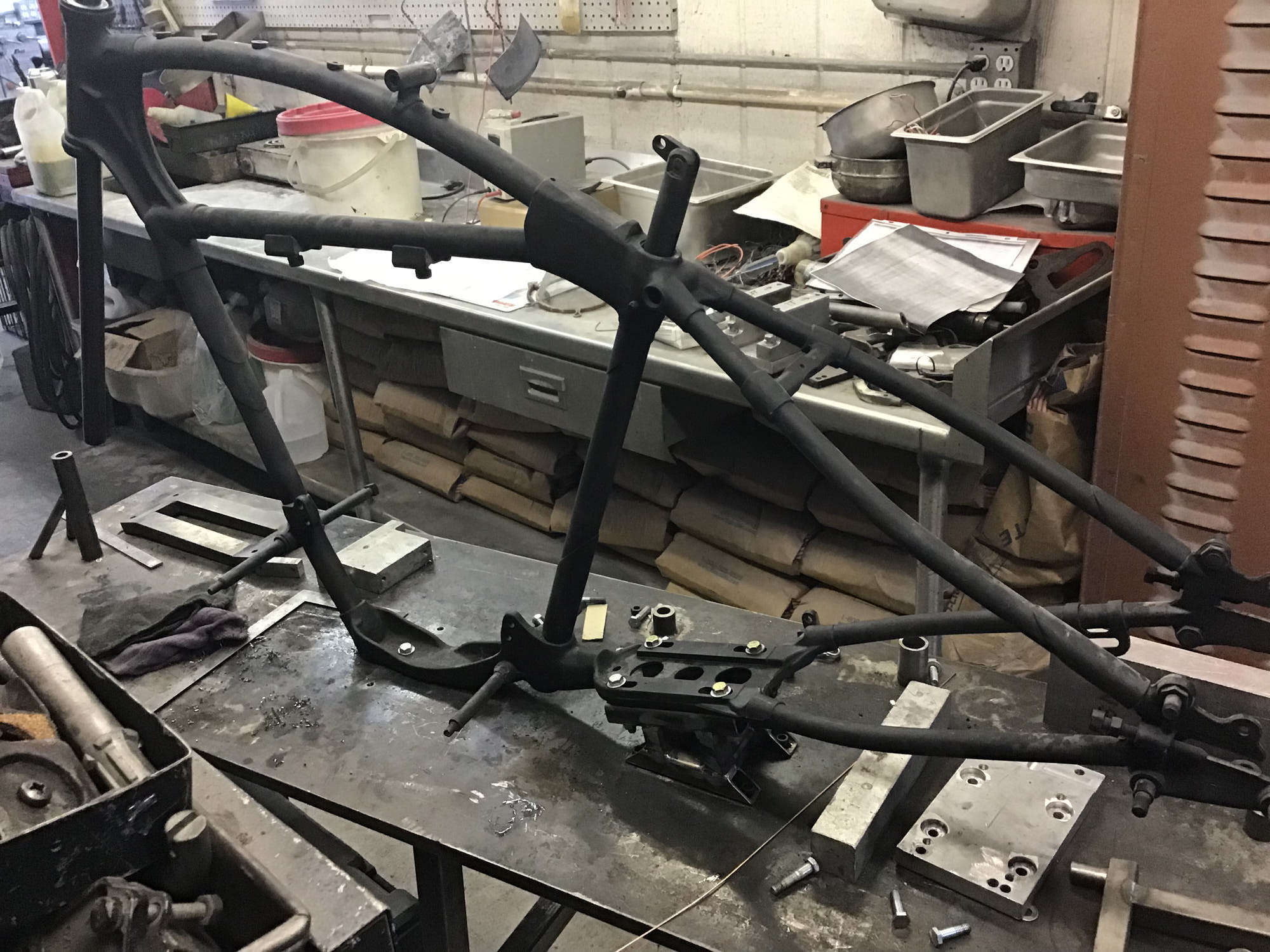 Harley Davidson JD Frame Straightening | HWC Classics