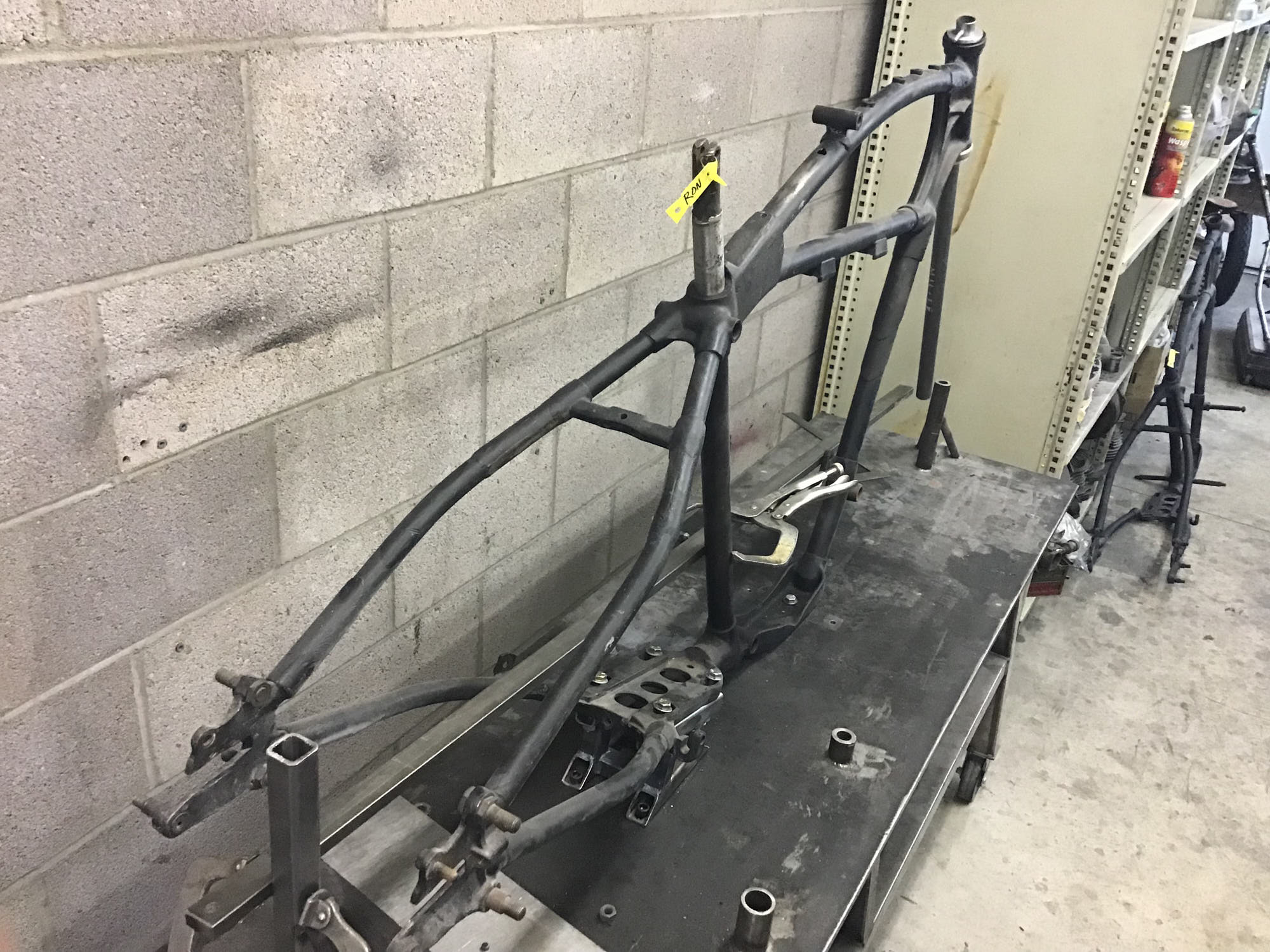 Harley Davidson JD Frame Straightening | HWC Classics