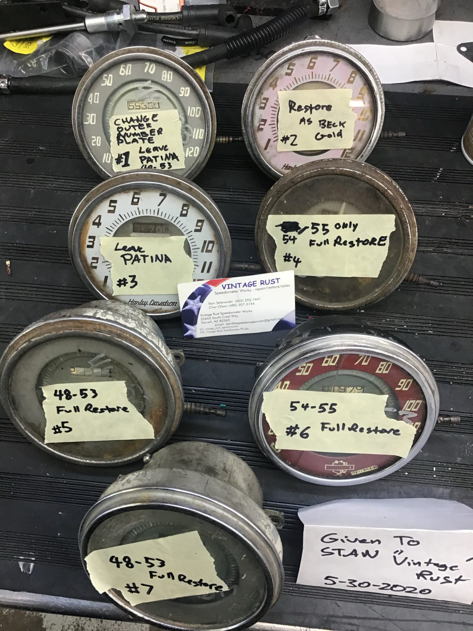 Speedometer repair | HWC Classics